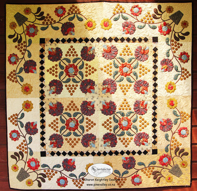 Berries and Blossoms Quilt Pattern | Sharon Keightley Quilts