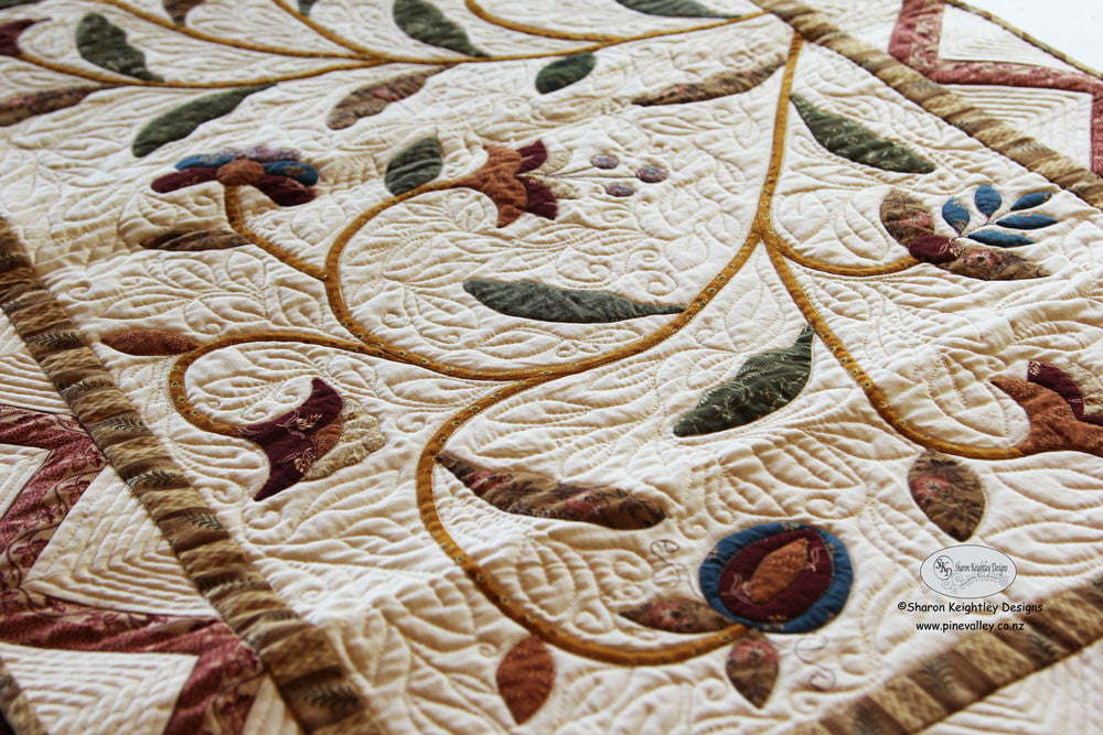 Woodland Table Runner Quilt Pattern | Sharon Keightley Quilts