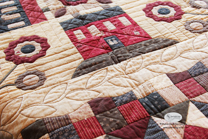 My Home Town Quilt Pattern | Sharon Keightley Quilts