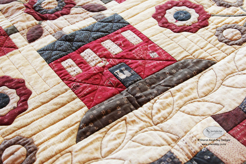 My Home Town Quilt Pattern | Sharon Keightley Quilts