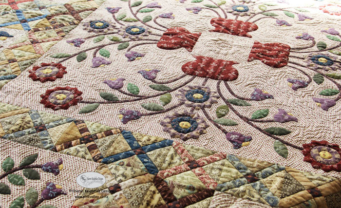 Vintage Crosses Quilt Pattern | Sharon Keightley Quilts