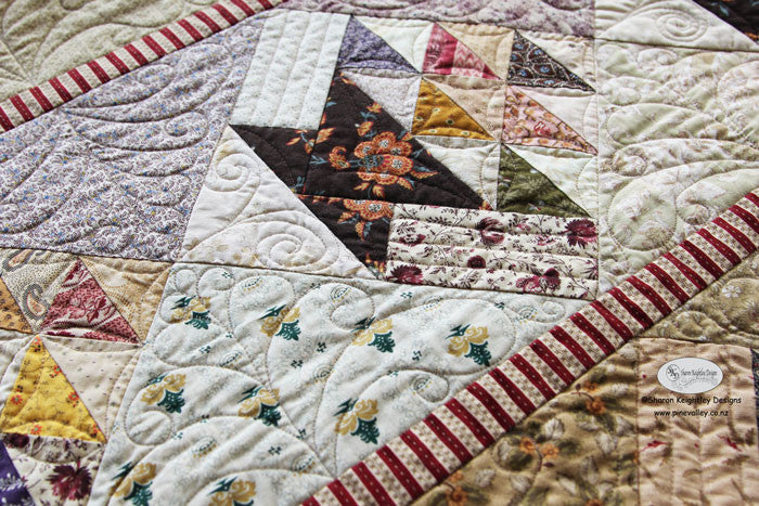 Scrappy Baskets Quilt Pattern | Sharon Keightley Quilts
