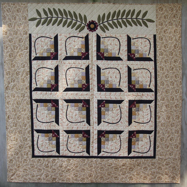 Maggie's Baskets Quilt Pattern | Sharon Keightley Quilts