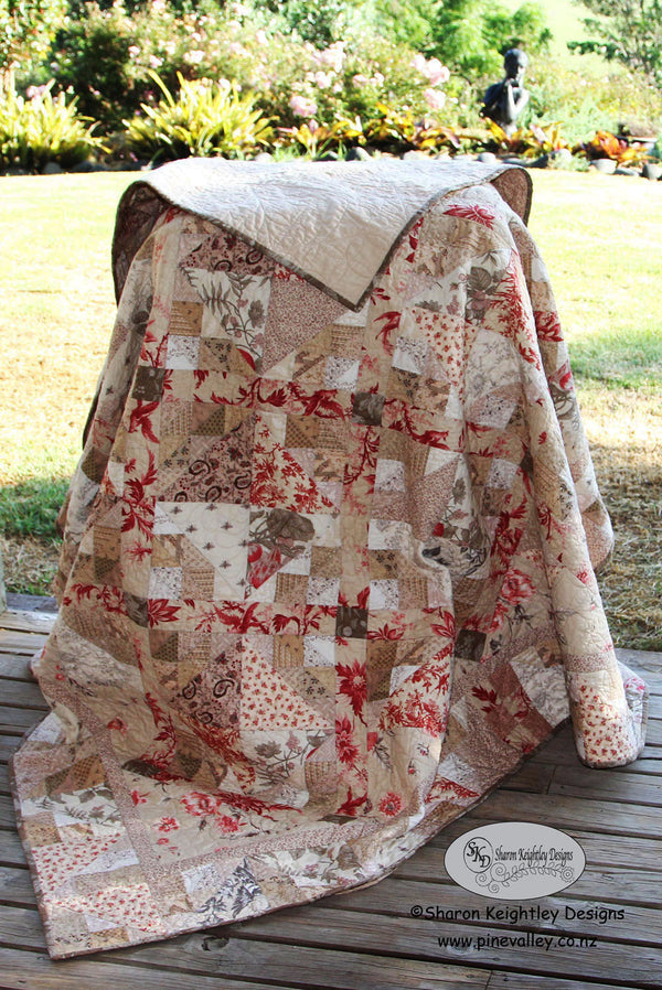 Flying Home Quilt Pattern | Sharon Keightley Quilts